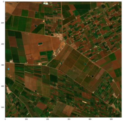 Applying machine learning algorithms to satellite imagery
