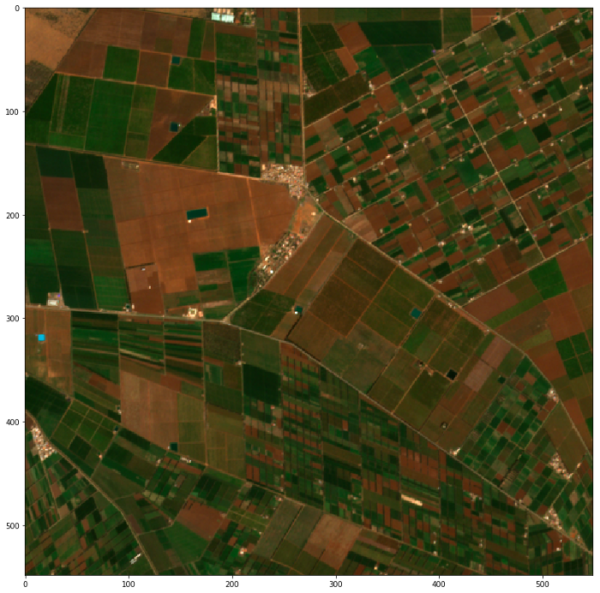 Applying machine learning algorithms to satellite imagery