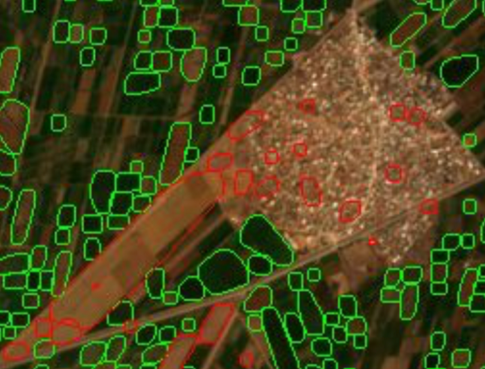 Applying machine learning algorithms to satellite imagery