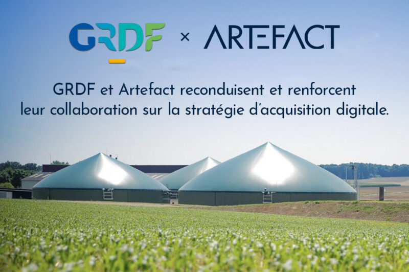 GRDF et Artefact reconduisent et renforcent leur collaboration sur la ...