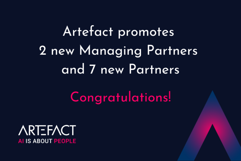 Artefact promotes 2 new Managing Partners and 7 new Partners - Artefact
