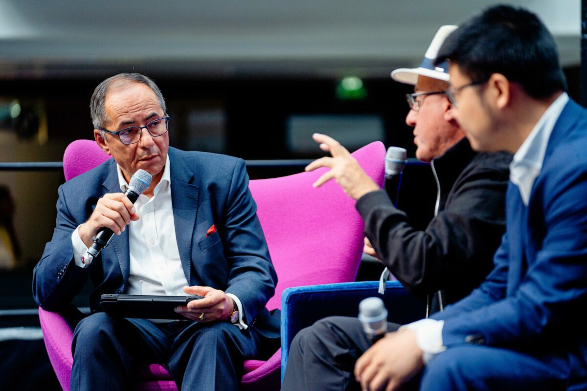 Bernard Gavgani, Global CIO, and Su Yang, Head of AI for Transaction ...