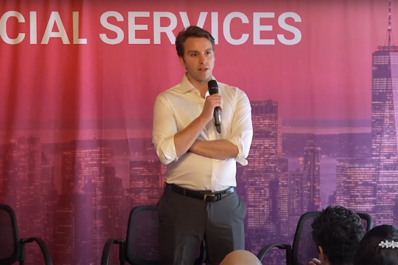 Richard Falk-Wallace, Co-Founder & CEO of ARCANA, at AI for Financial ...