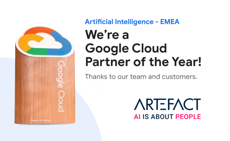 Artefact wins the 2025 Google Cloud AI Partner of the Year Award for EMEA - Artefact